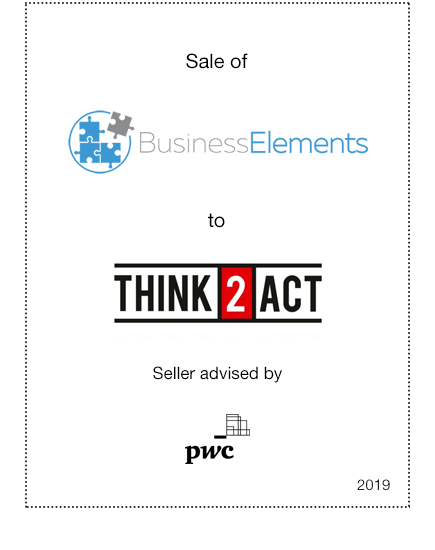 The Sale of Business Elements to Think2Act Capital | PwC Belgium