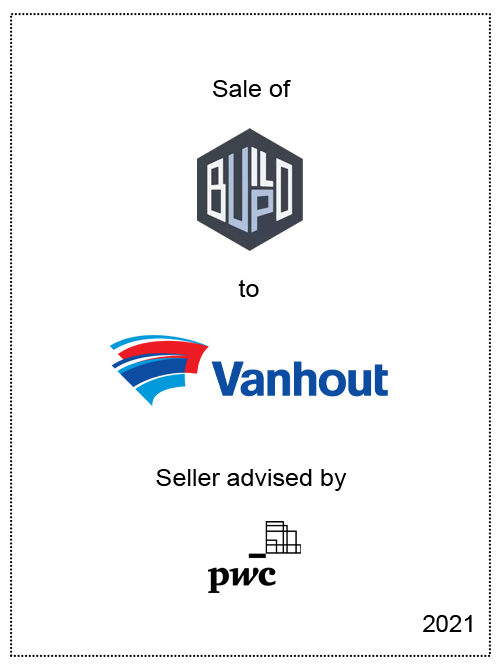 The Sale of BuildUp to Vanhout | PwC Belgium