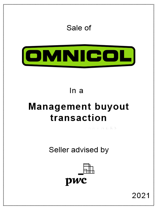 The management buyout of Omnicol | PwC Belgium